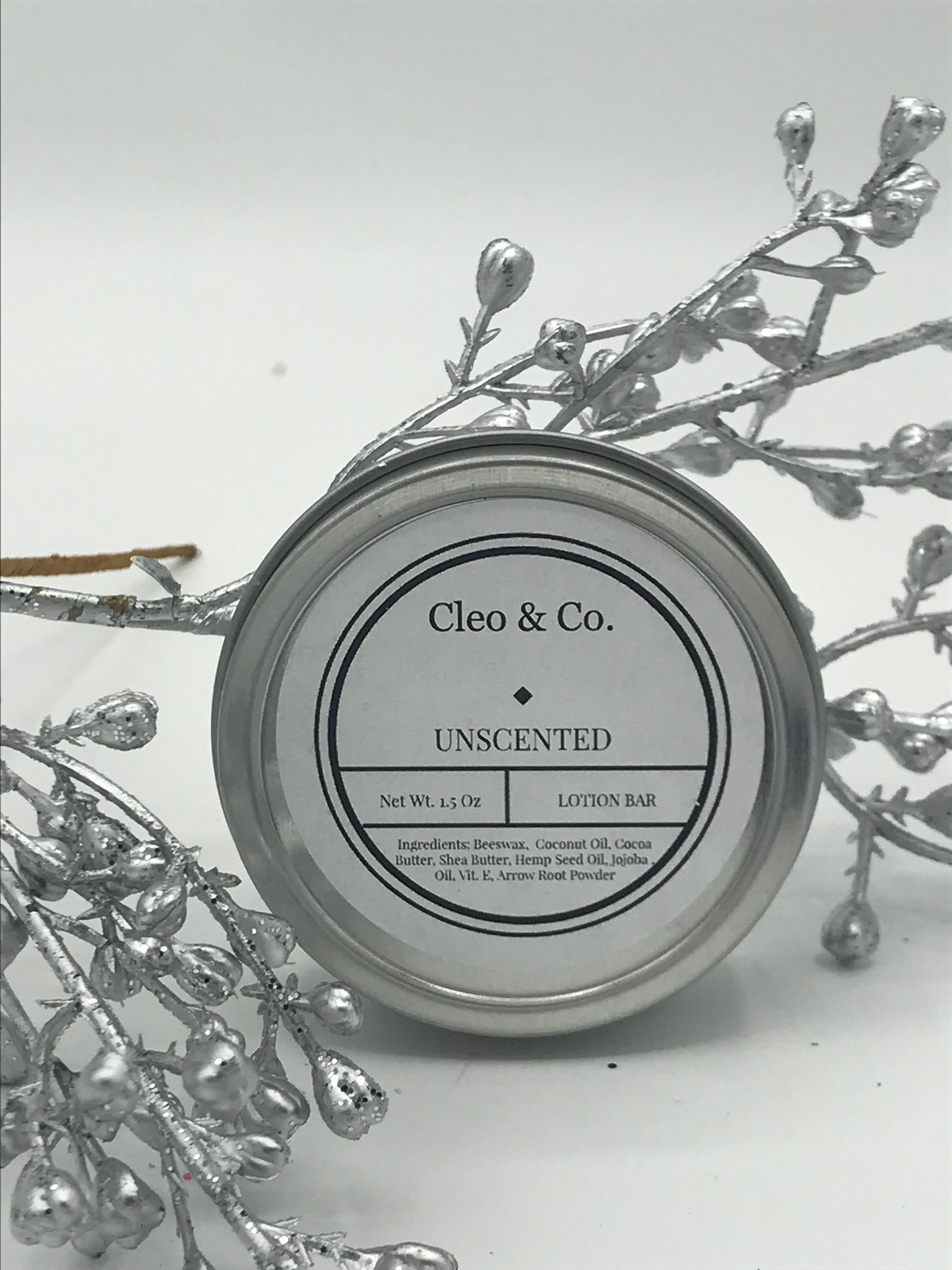 Unscented Lotion Bar – Cleo n Co